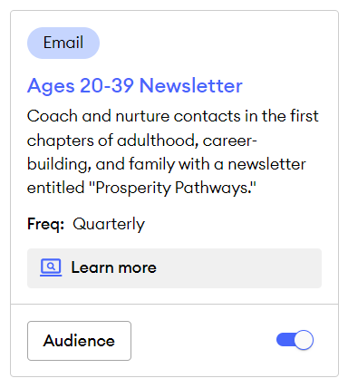Life Stages: Ages 20-39 Newsletter