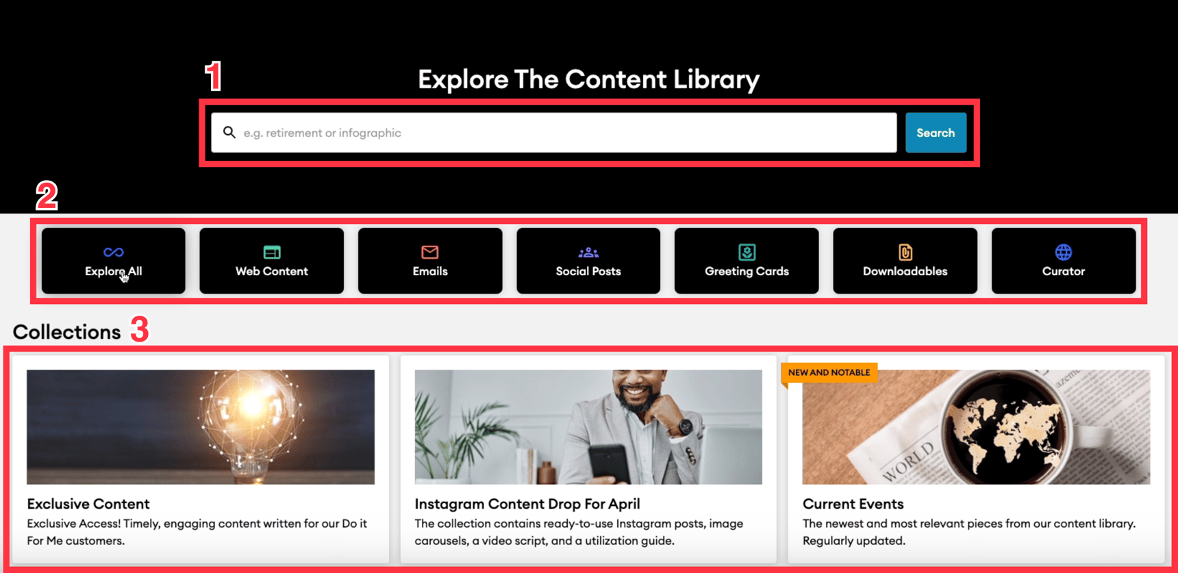 Breaking Down the Content Library