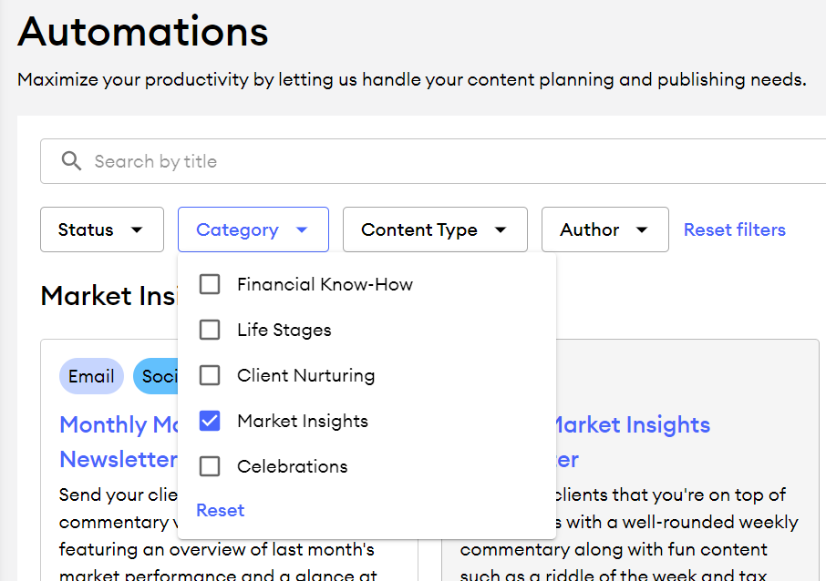 Market Insights: Monthly Market Insights Newsletter