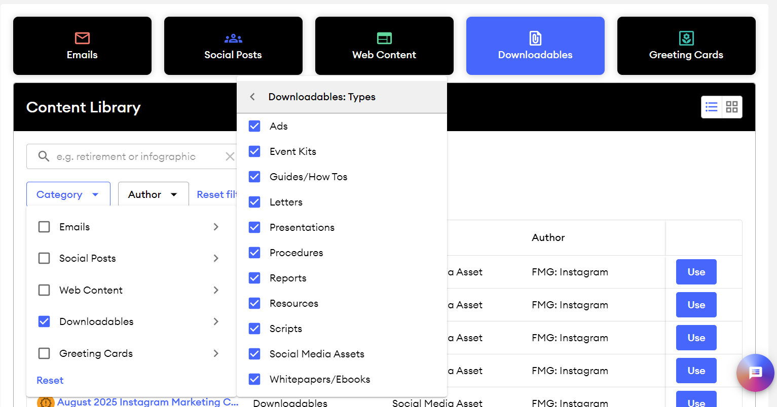How to Use Downloadables