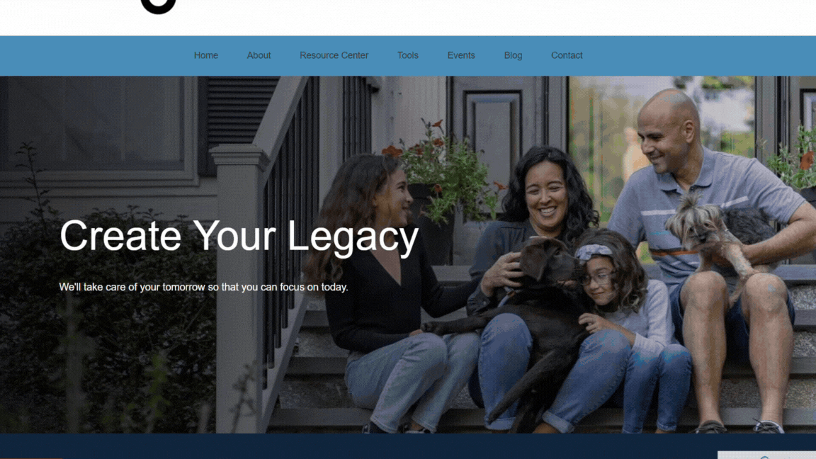 Website Hub Pages
