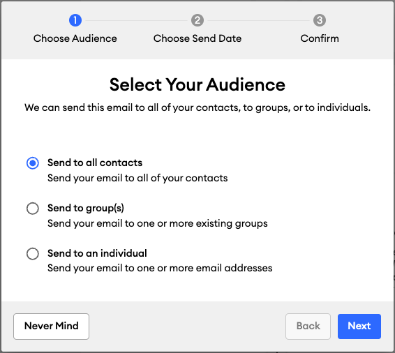 Creating and Sending a Custom Email